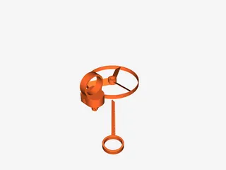 Pull Copter Finger Ring - Print in Place by SpeakingOfBrad | Download ...