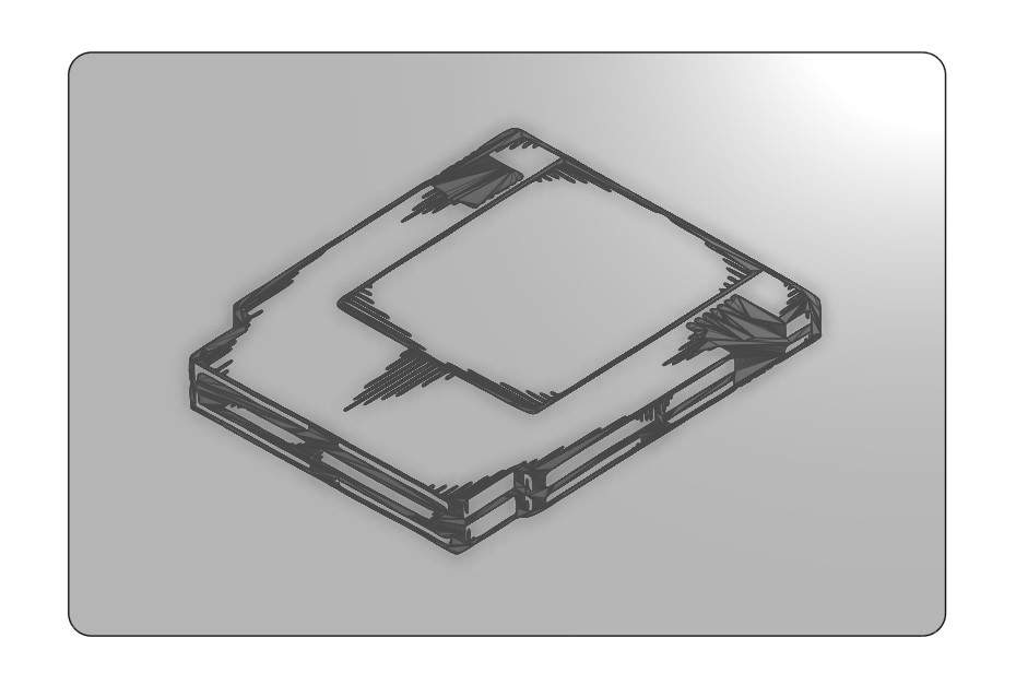 NES Game Cartridge Art by nightfallvt | Download free STL model ...