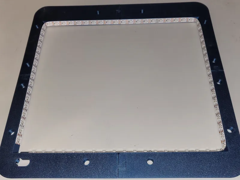 Bambu Lab P1P LED Top Riser for X1 Glass Cover Plate (ESP8266 & WLED ...
