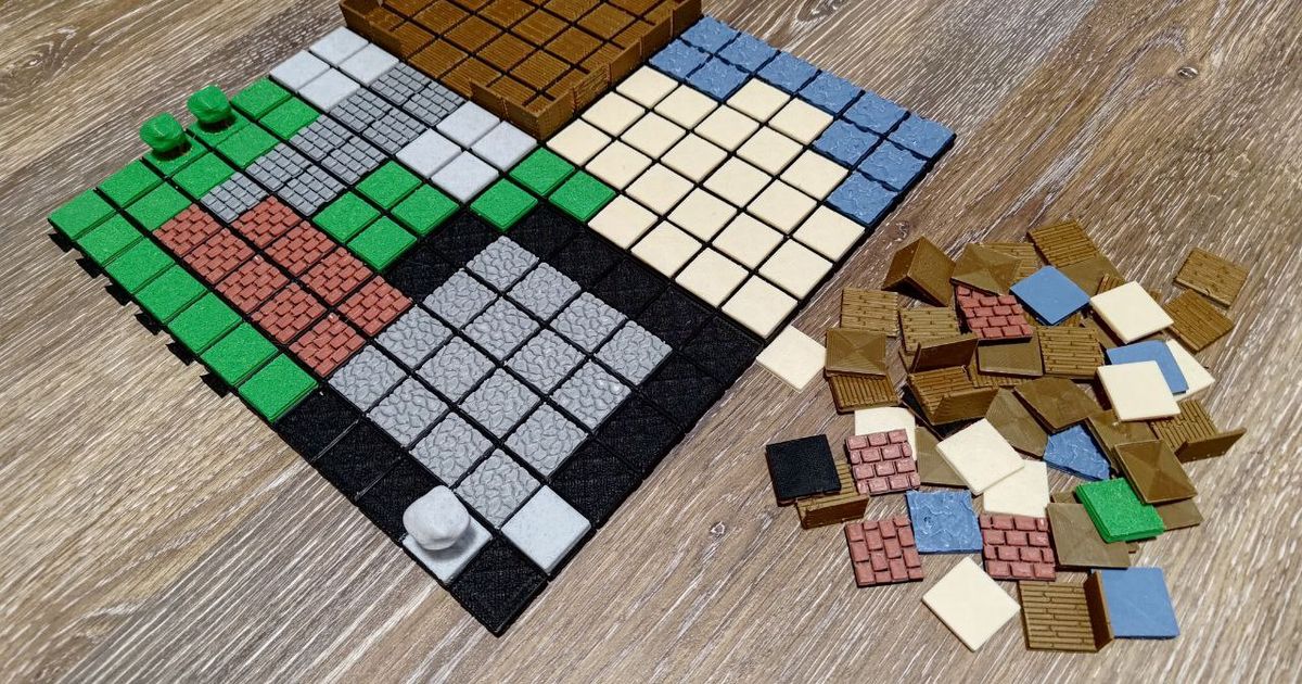 Tabletop RPG Basic Tileset by Bryce Dixon | Download free STL model ... Tabletop RPG Basic Tileset by Bryce Dixon | Download free STL model ...