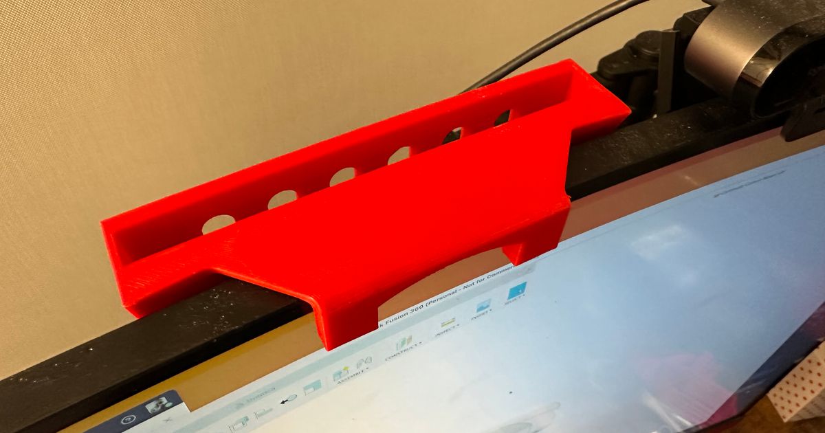 Continuity Camera iPhone mount for curved monitors by Sam McLeod ...