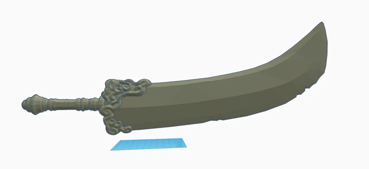 starscourge great sword 1:1 scale by wambamthankyamam | Download free ...