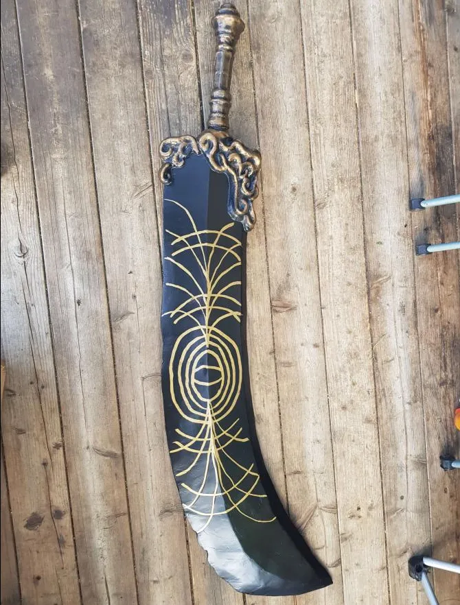 starscourge great sword 1:1 scale by wambamthankyamam | Download free ...