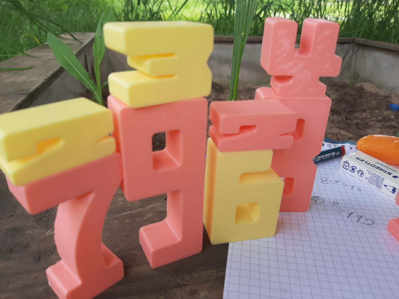 Math Blocks by Weware | Download free STL model | Printables.com