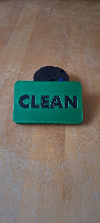 Dish Washing Sign by Ruiaxe | Download free STL model | Printables.com