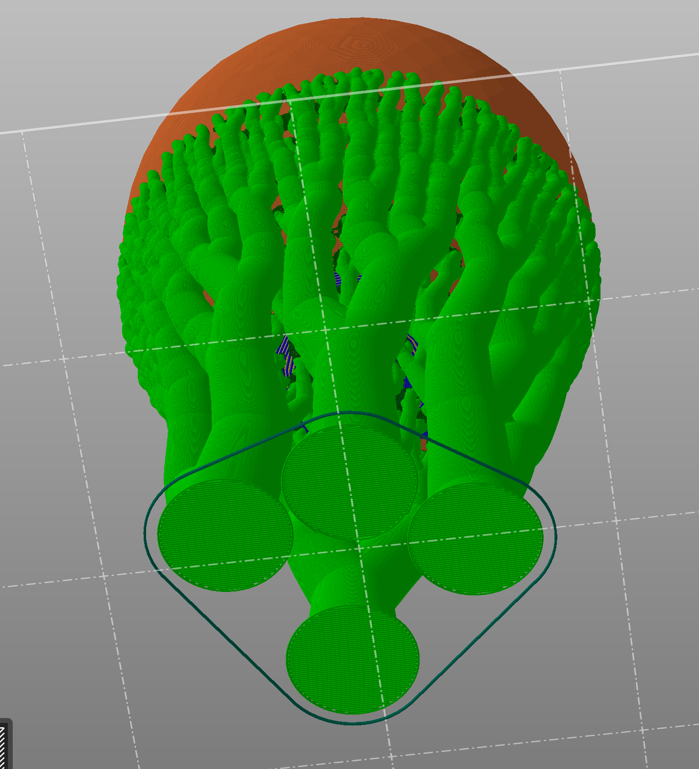 Sphere in Tree(support) by Philipp Schmid | Download free STL model ...
