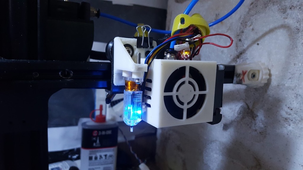 Hotend Fan Cage for SW-200 and compatables by MetalGearSortOf ...