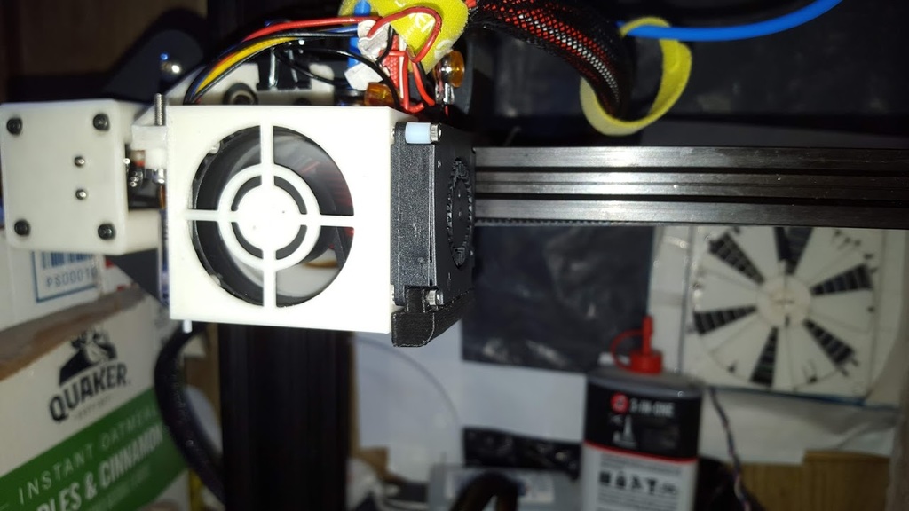 Hotend Fan Cage for SW-200 and compatables by MetalGearSortOf ...