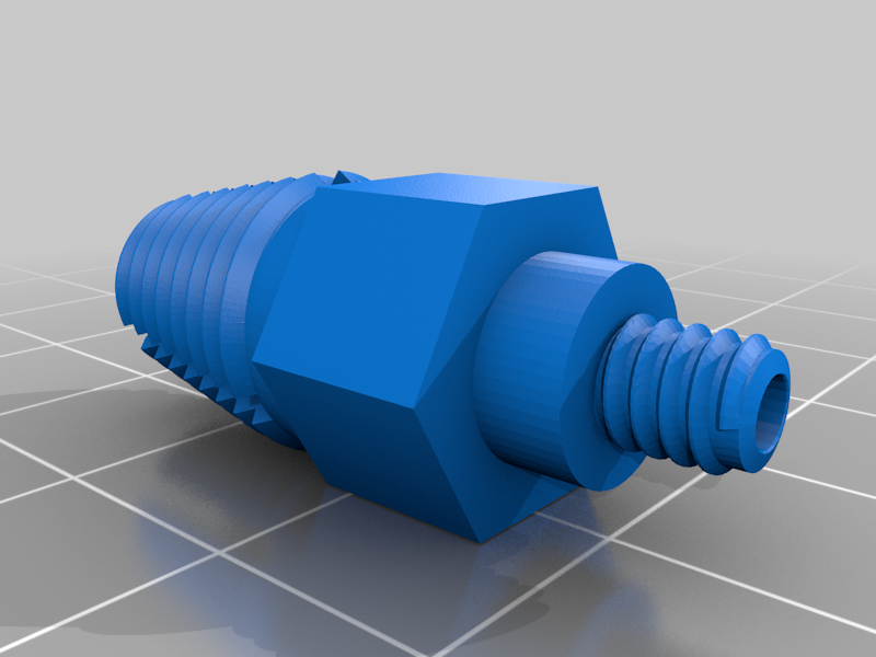 Bowden Extruder Coupling PC4-M5 for SW-200 by MetalGearSortOf ...