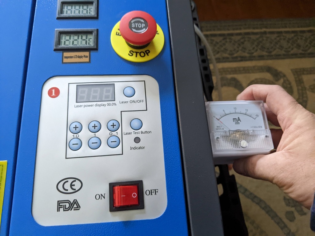 K40 Laser mA Meter Housing by stugpanzer | Download free STL model ...