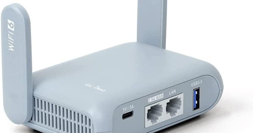 GL iNet Beryl AX Mounting Plate by Sixpack99 | Download free STL model ...