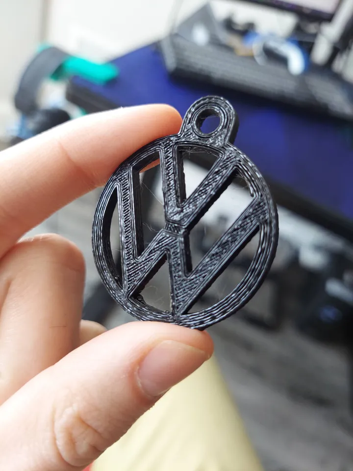 VW Keychain by Manifold3D | Download free STL model | Printables.com