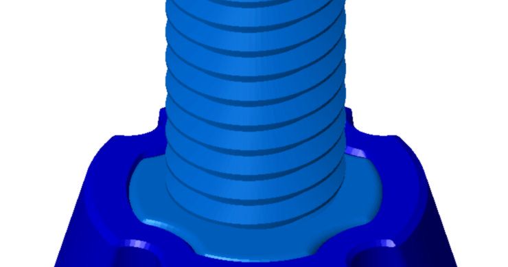 Adapter for Quick Change Universal Spool Hub by RickMos | Download free ...