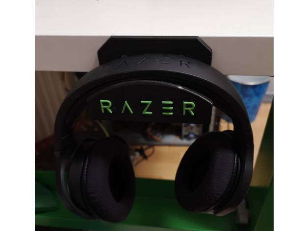 Razer headphone holder by HankoTom | Download free STL model ...