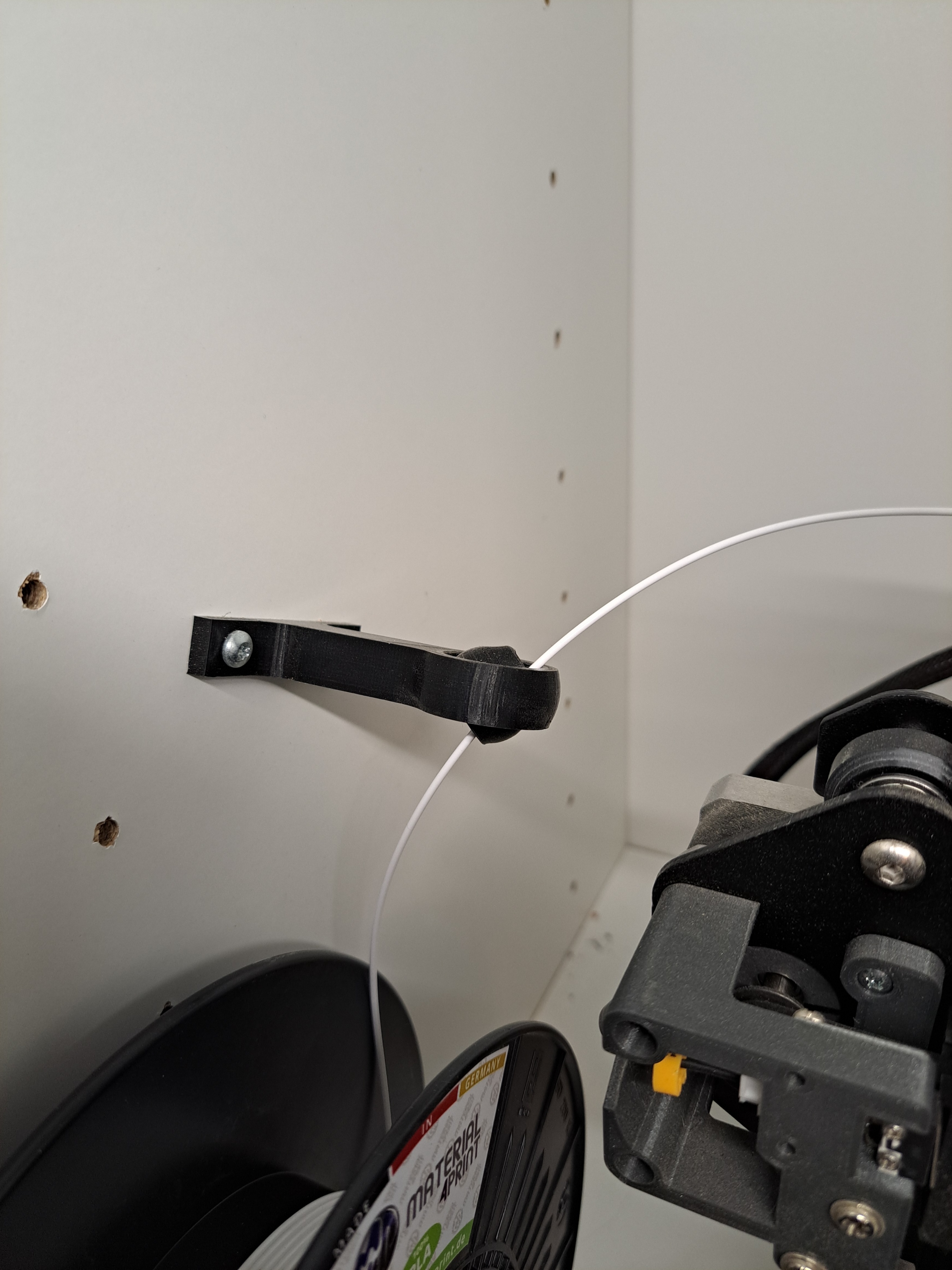 Filament-Guide Wallmount by K2ij3 | Download free STL model ...