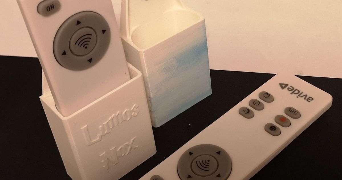 Remote control holder by HankoTom | Download free STL model ...