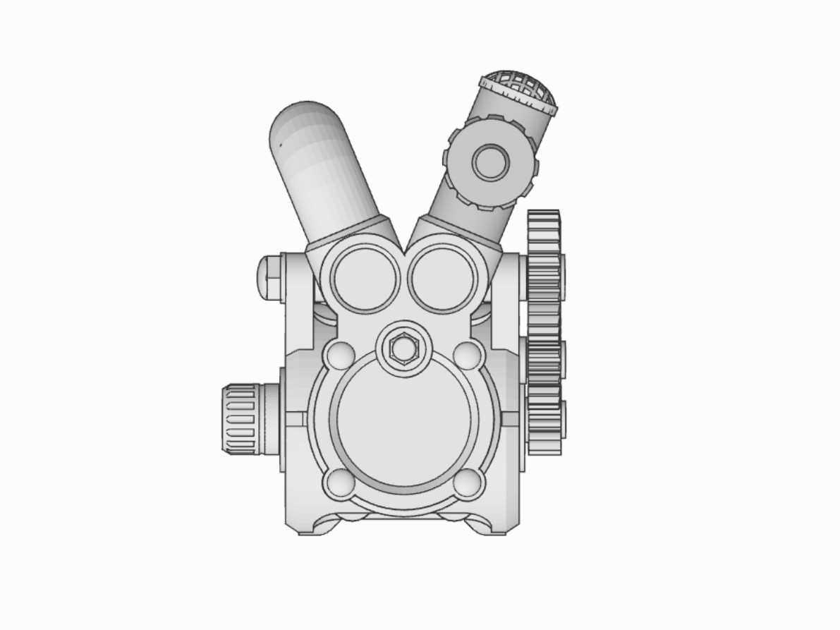 4 Stroke Flat Head Engine v2.0 by Bootjevaarder | Download free STL model | Printables.com