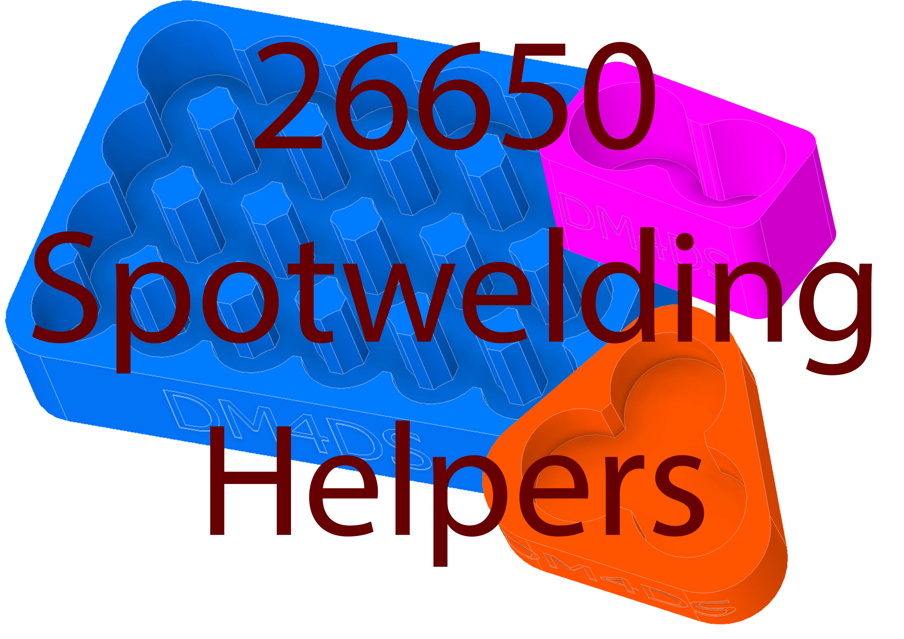 26650 - Spotweld Helper 2x/3x/24 - Holder by DM4DS | Download free STL ...