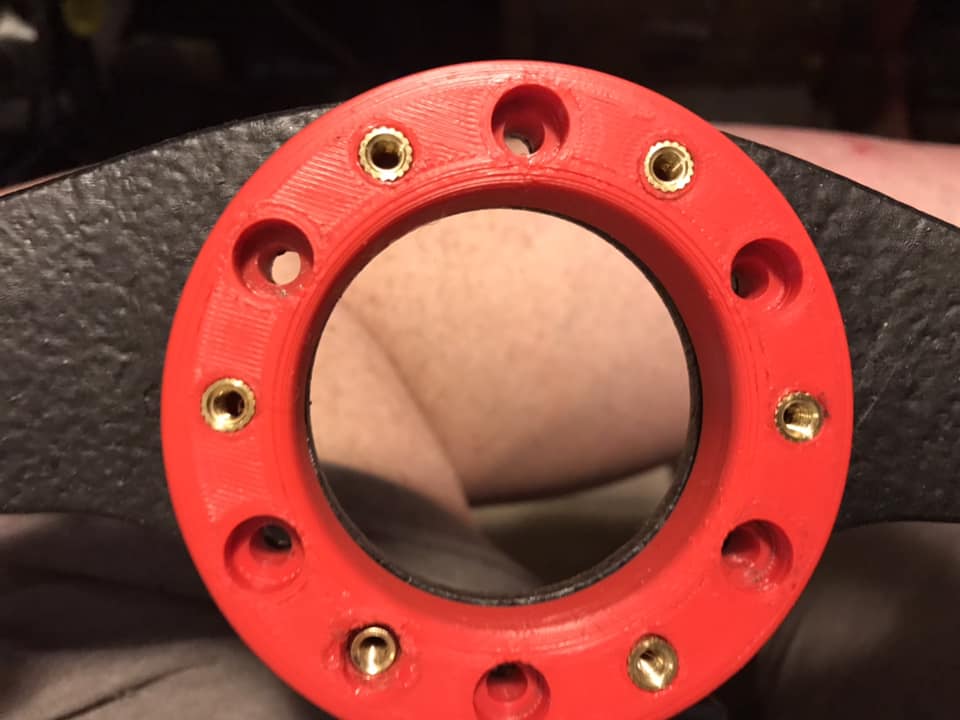 Sim Racing Button Box Steering wheel adapter. by JEBurroughs | Download ...