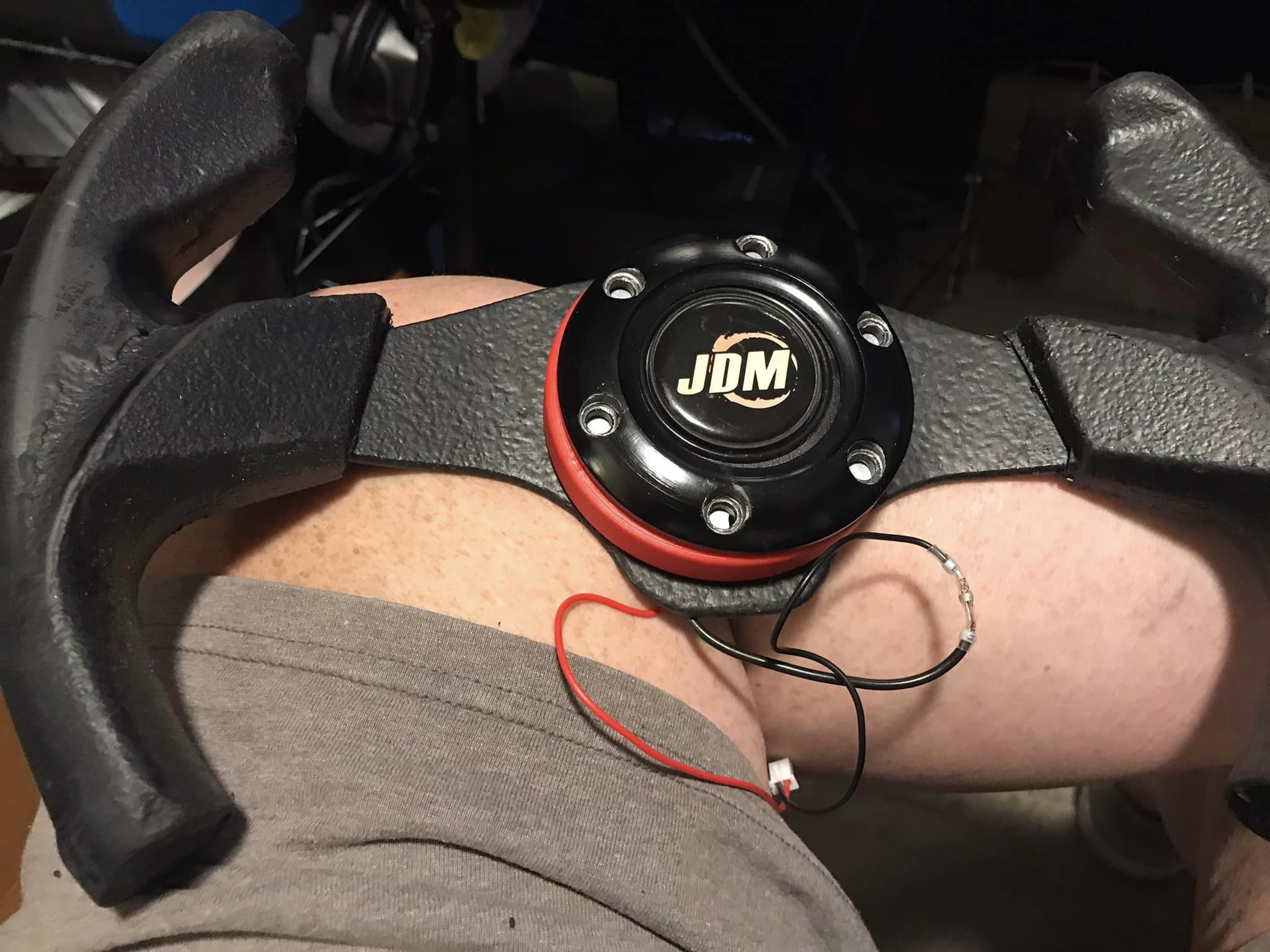 Sim Racing Button Box Steering wheel adapter. by JEBurroughs | Download ...