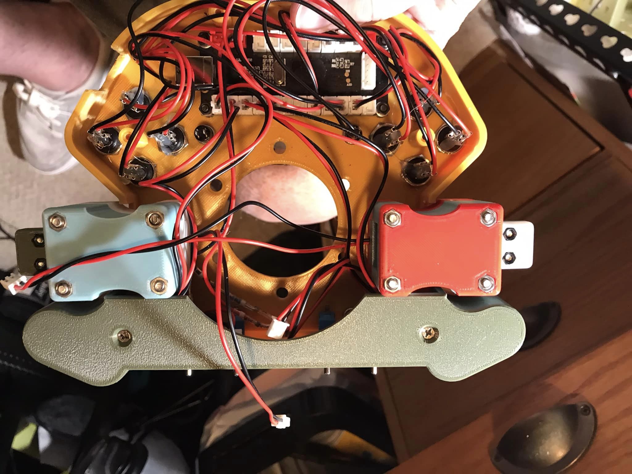 Sim Racing Button Box Steering wheel adapter. by JEBurroughs | Download ...