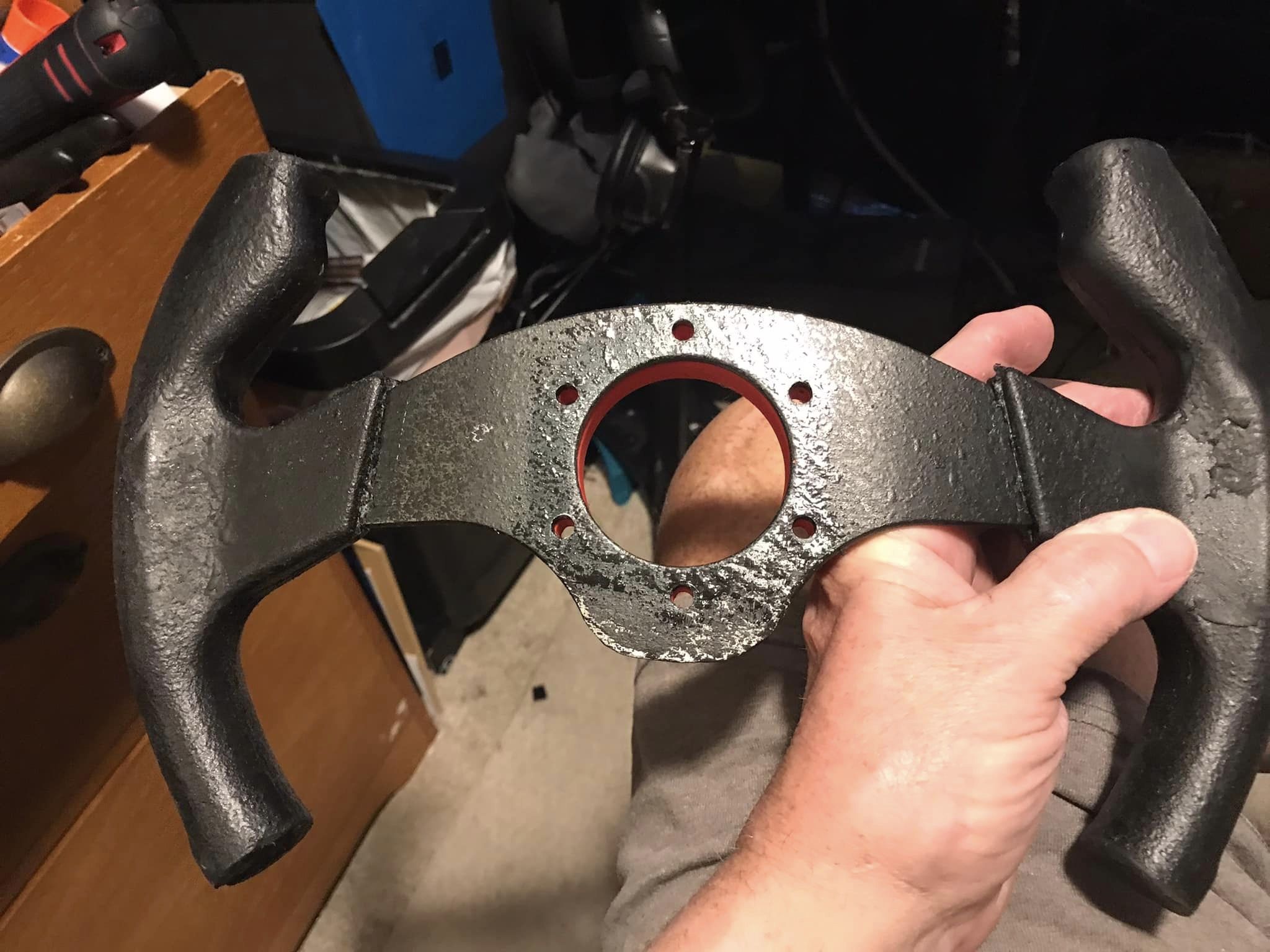 Sim Racing Button Box Steering wheel adapter. by JEBurroughs | Download ...