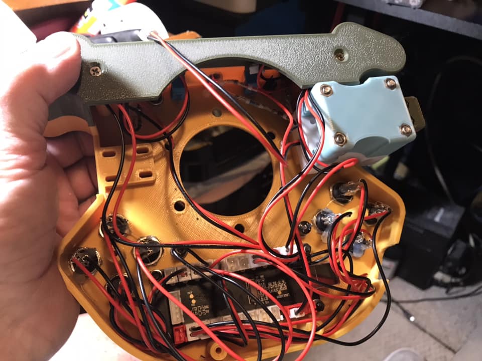 Sim Racing Button Box Steering wheel adapter. by JEBurroughs | Download ...