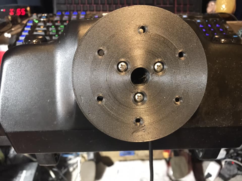 Sim Racing Button Box Steering wheel adapter. by JEBurroughs | Download ...