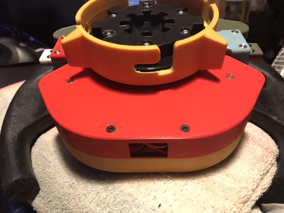 Sim Racing Button Box Steering wheel adapter. by JEBurroughs | Download ...