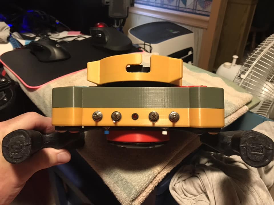 Sim Racing Button Box Steering wheel adapter. by JEBurroughs | Download ...