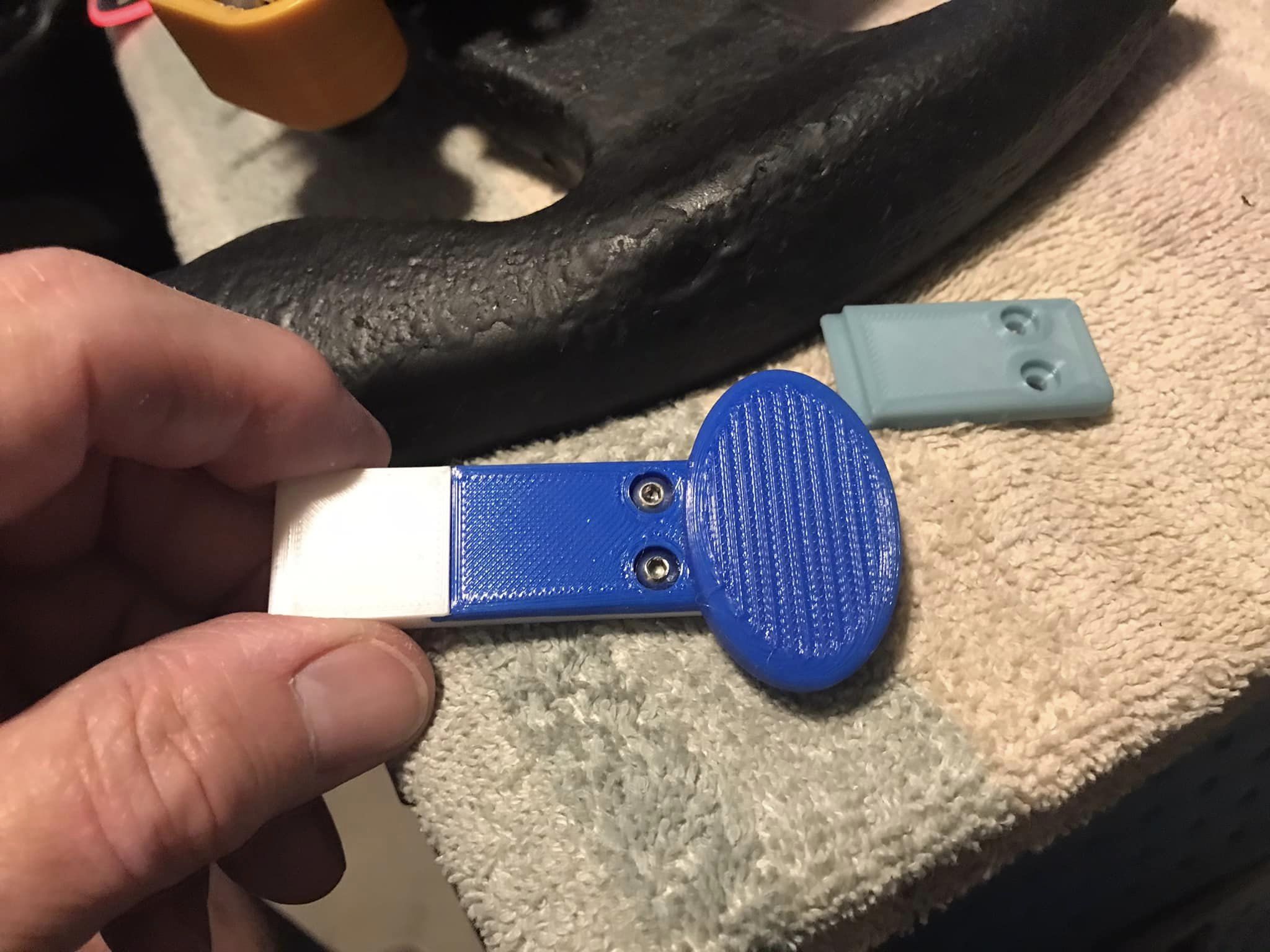 Sim Racing Button Box Steering wheel adapter. by JEBurroughs | Download ...