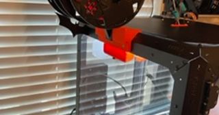Original Prusa Enclosure Top Side Filament Mount by Larry Palmer ...