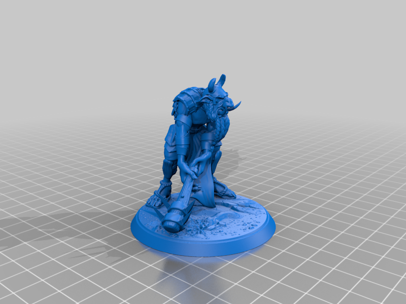 Troll warrior by Jacobo González Olsson | Download free STL model ...