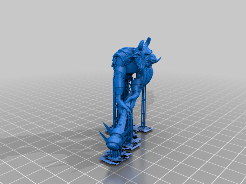 Troll warrior by Jacobo González Olsson | Download free STL model ...