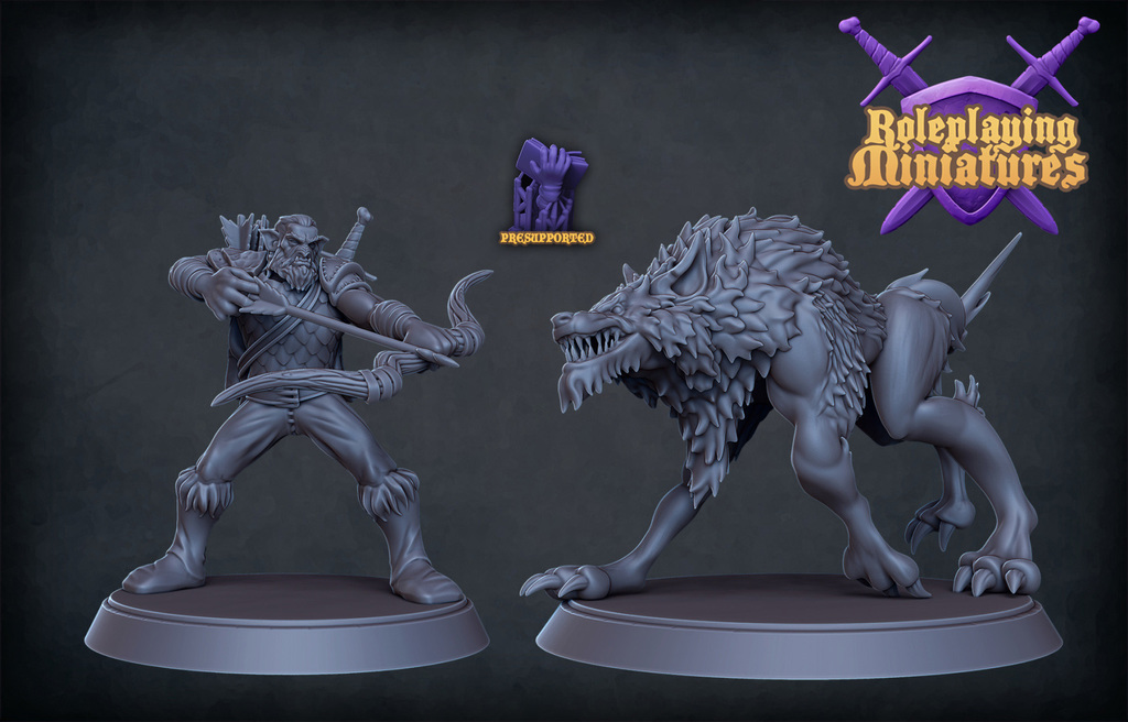 Hobgoblin Archer with warg by Jacobo González Olsson | Download free ...