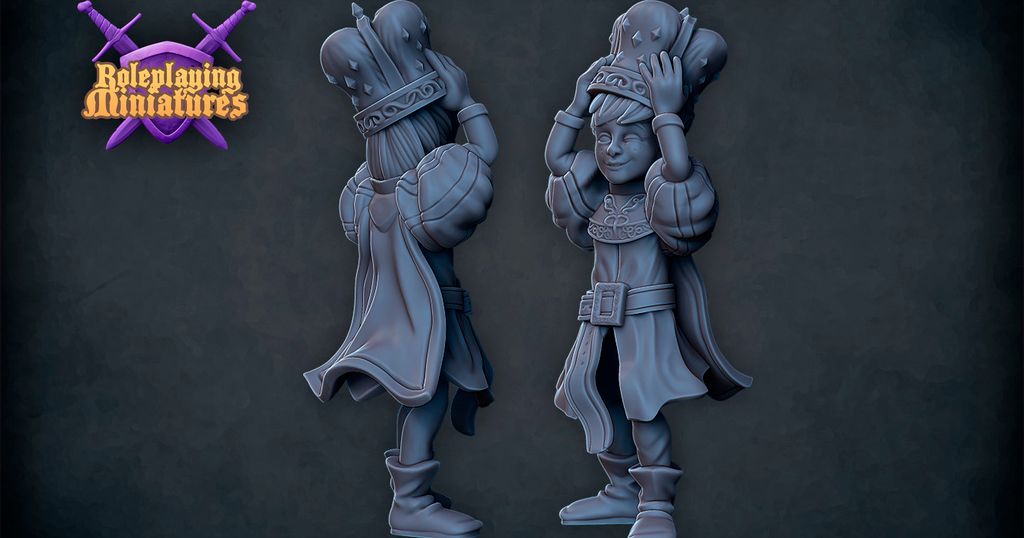 Child prince by Jacobo González Olsson | Download free STL model ...