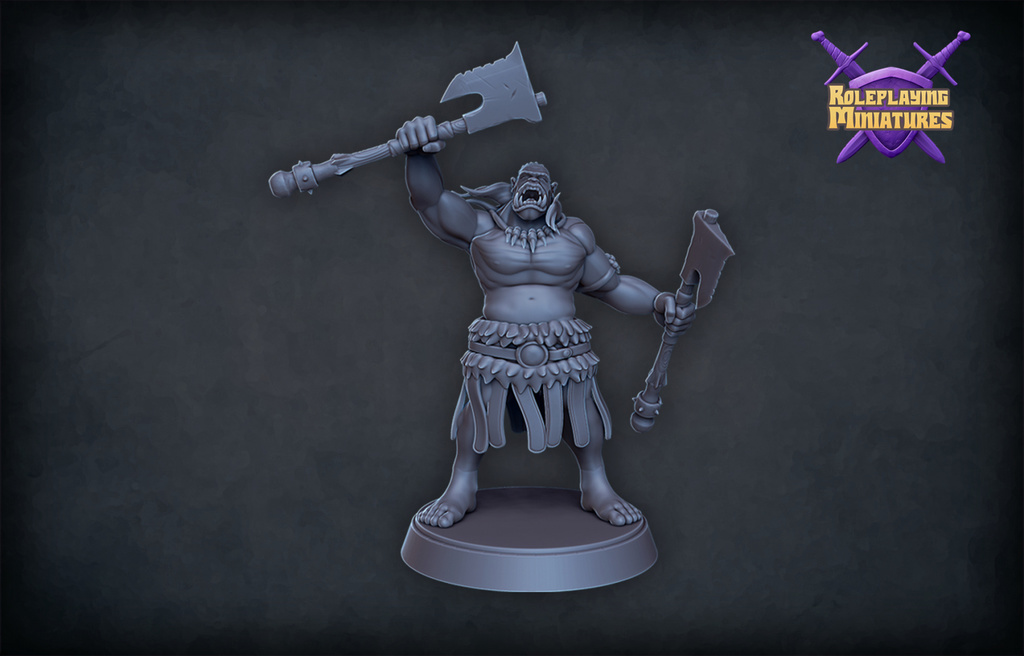 Orc warrior by Jacobo González Olsson | Download free STL model ...