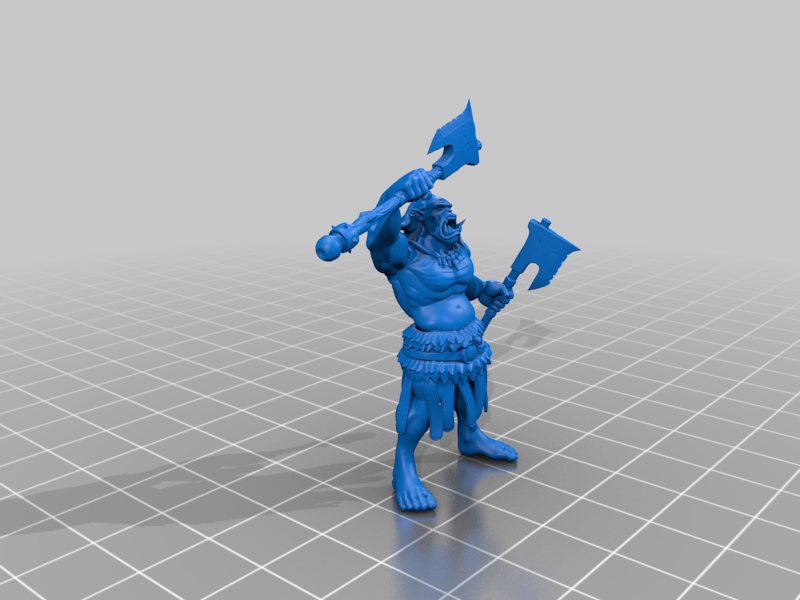 Orc warrior by Jacobo González Olsson | Download free STL model ...