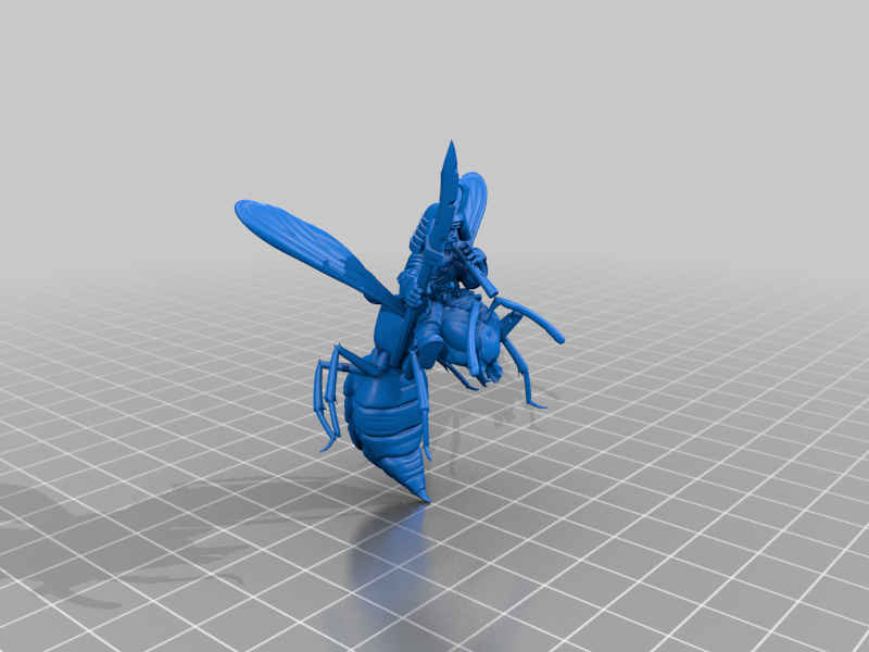RPM Patreon request "Halfling samurai wasp rider" by Jacobo González ...