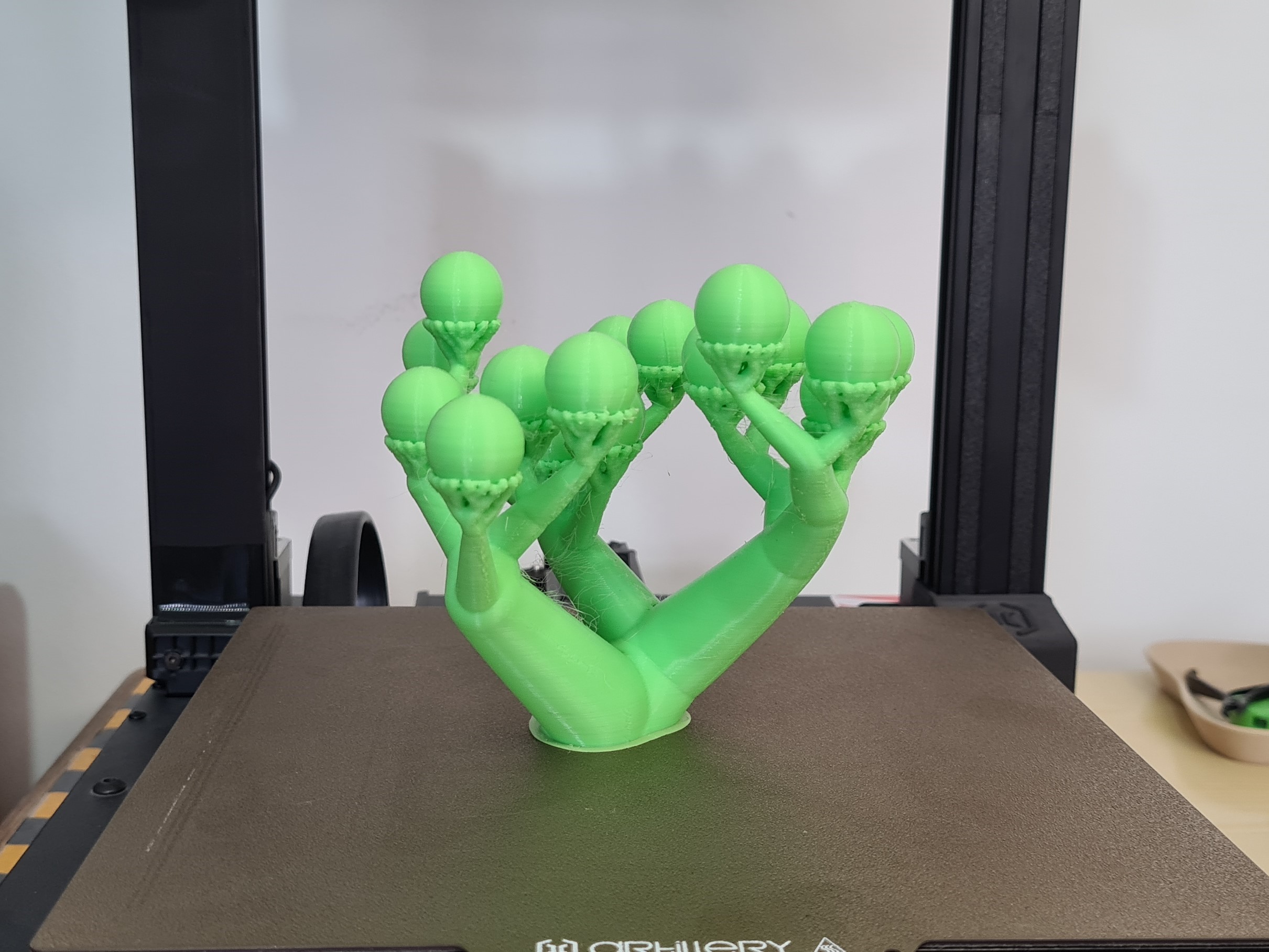 Organic Supports Tree by slavik kopanov | Download free STL model ...