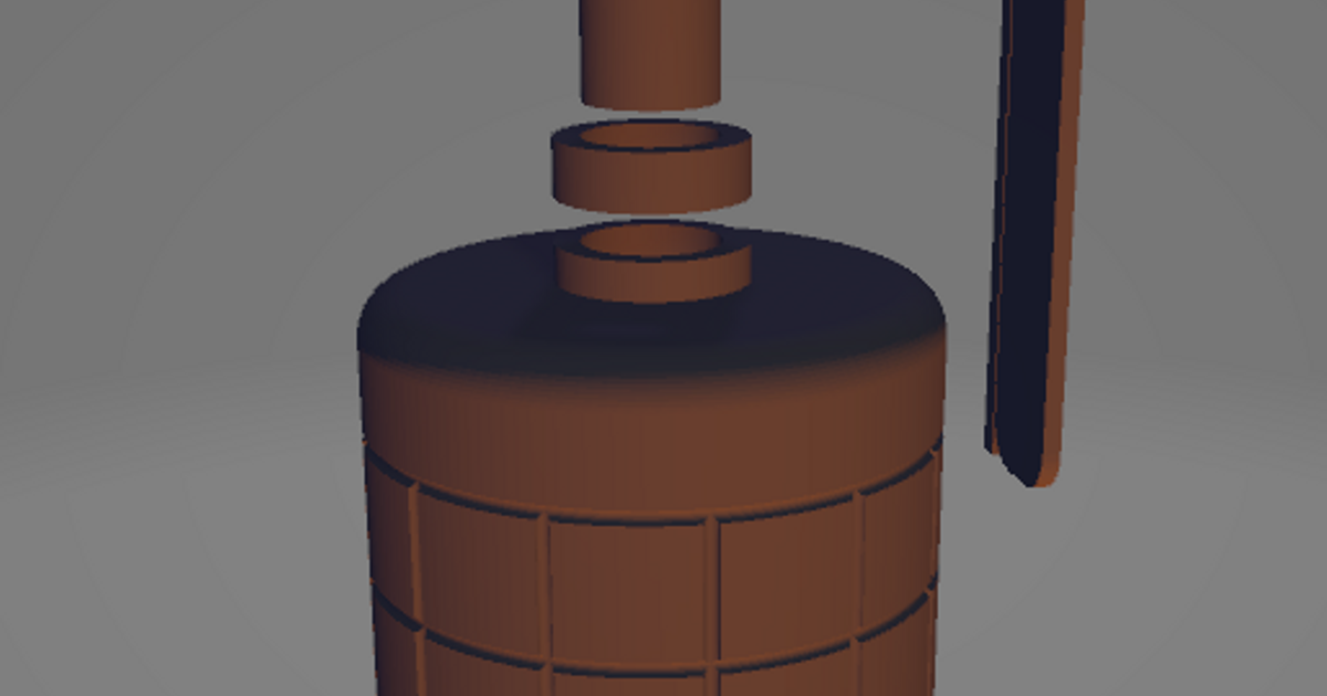 M34 Grenade prop by DangeMask | Download free STL model | Printables.com