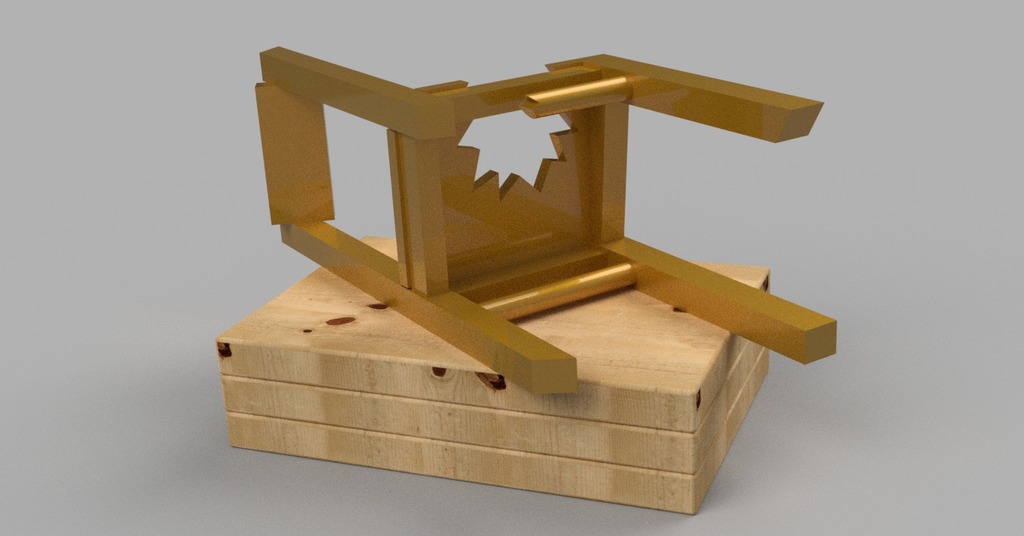 $5 Bits of Broken Chair Trophy by StuJ | Download free STL model ...