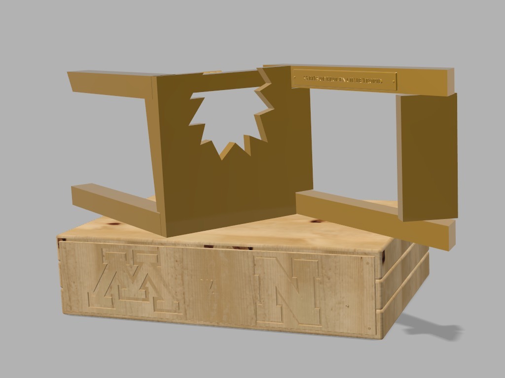 $5 Bits of Broken Chair Trophy by StuJ | Download free STL model ...