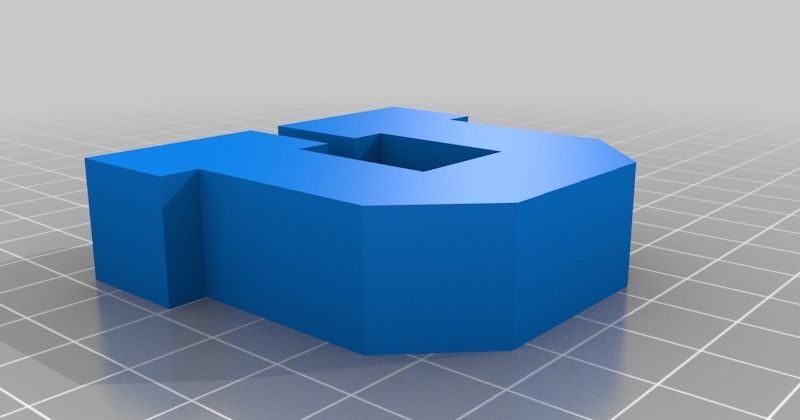 Utah Block U and Block U keychain by StuJ | Download free STL model ...