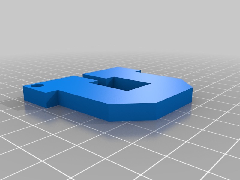 Utah Block U and Block U keychain by StuJ | Download free STL model ...