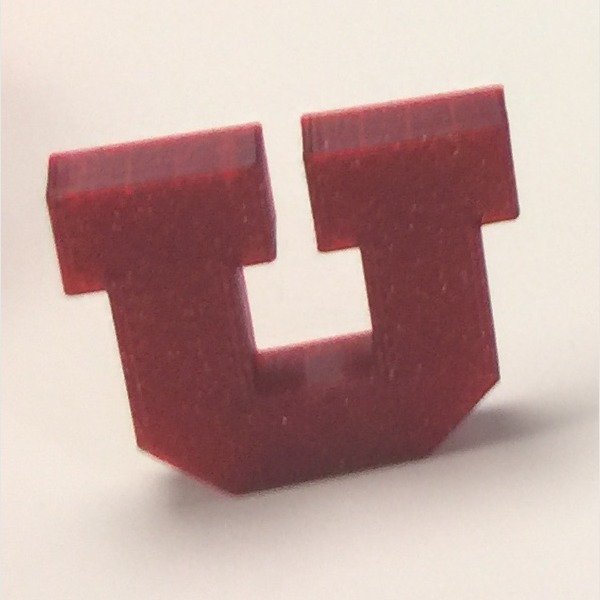 Utah Block U and Block U keychain by StuJ | Download free STL model ...