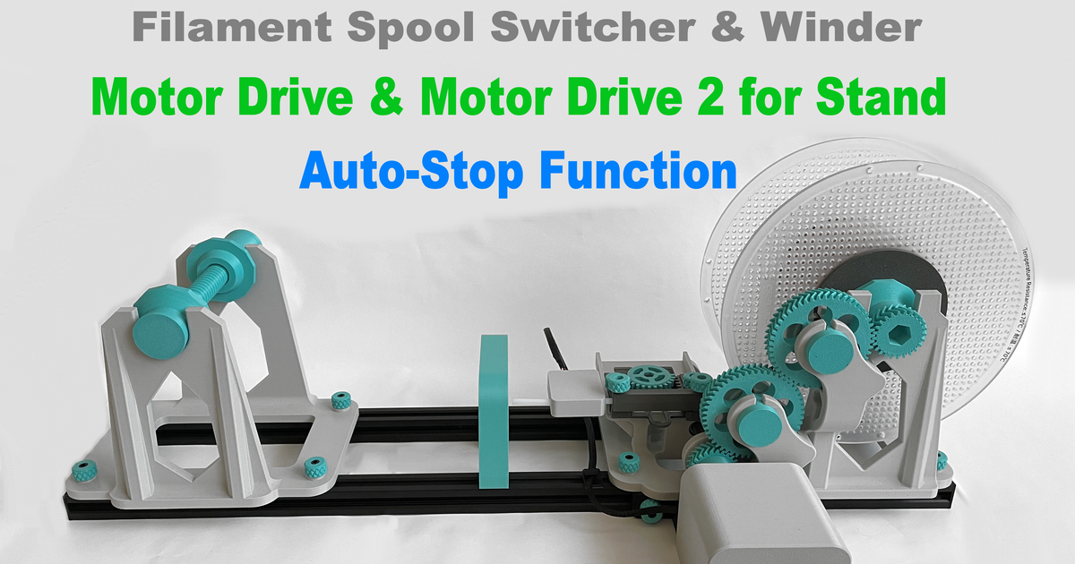 Motor Drive 2 Modular Design For Stand Auto Stop Function For Bambu