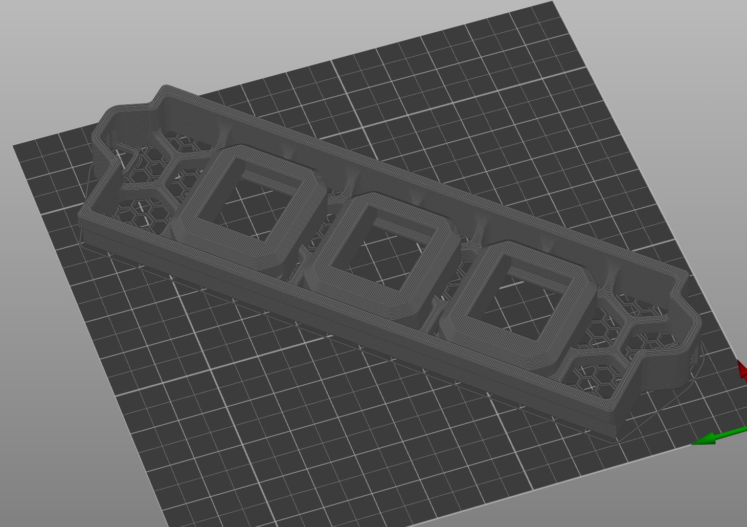 triple keystone voron 0.2 meshed skirt by diedirk | Download free STL ...