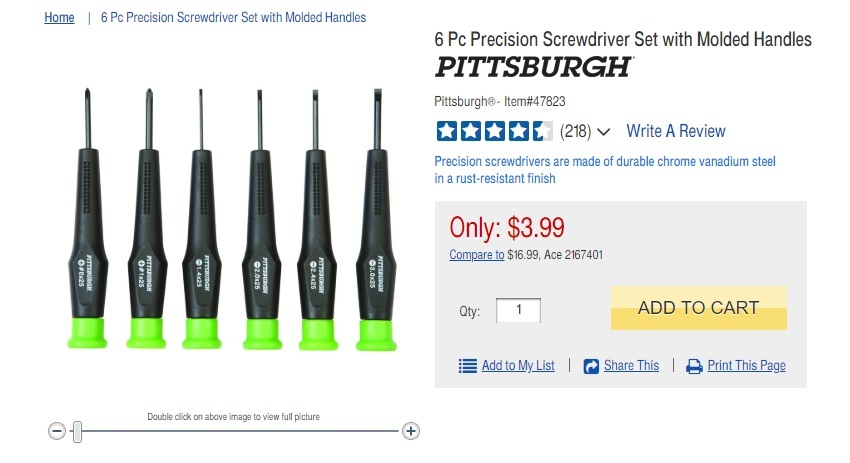 Harbor Freight Precision Screw Driver Holder by stugpanzer | Download ...