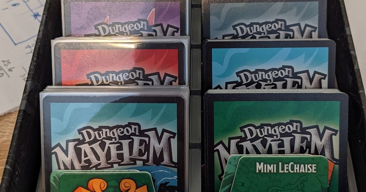 Card box organizer for Monster Madness by HellAlex | Download free STL ...